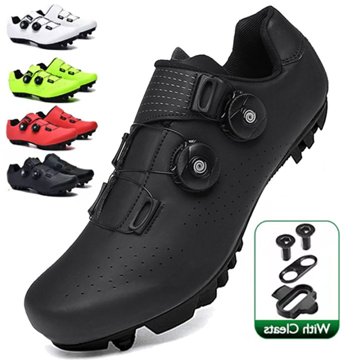 Professional Mountain Bike Cycling Shoes MTB Flat Cleat SPD Shoes ...