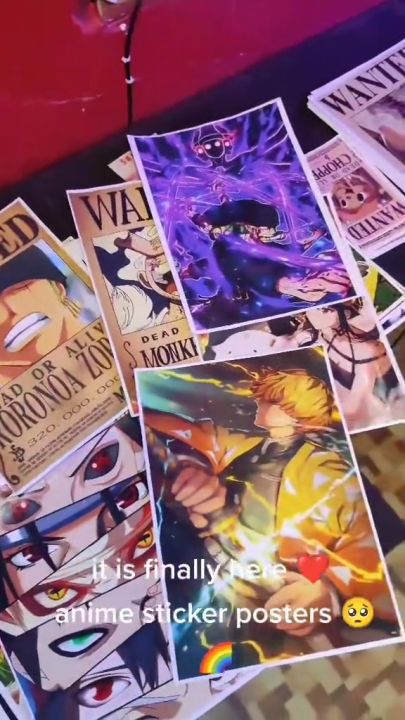 Gintama : A4 Official Anime Posters, Laminated Poster & Sticker Poster ...