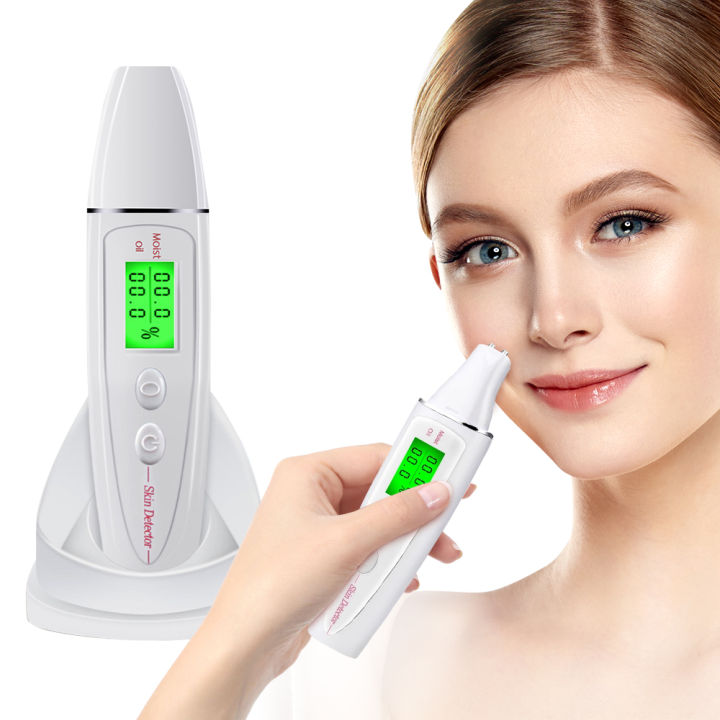 Face Skin Tester Portable Skin Analyzer Digital Aesthetic Moisture ...