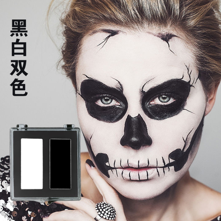 Pure White Foundation Female Ghost Makeup Horror Halloween Special ...