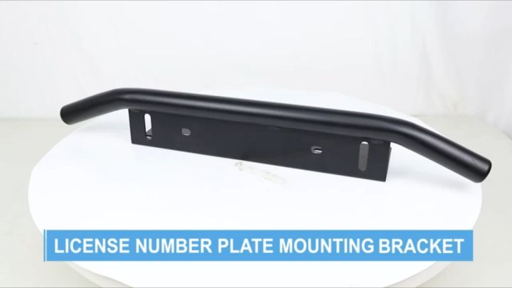 【Apex】Universal Car Licence Plate Holder Bull Bar Front Bumper Bracket ...