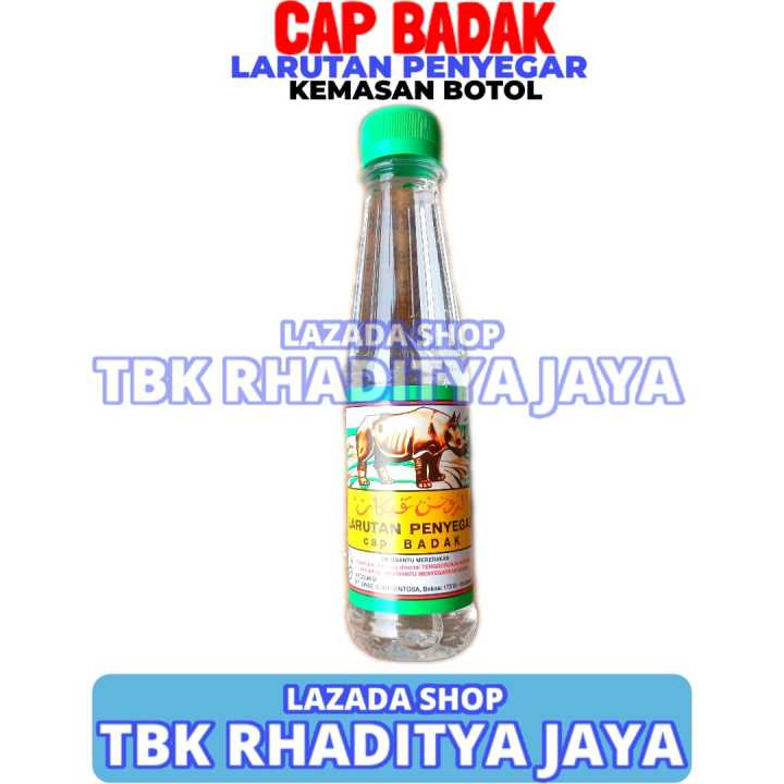 Larutan Penyegar Cap Badak Botol 200 ML | Lazada Indonesia