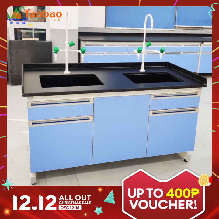 Laboratory Sink Table Wash Basin All Steel Experiment Table Laboratory ...