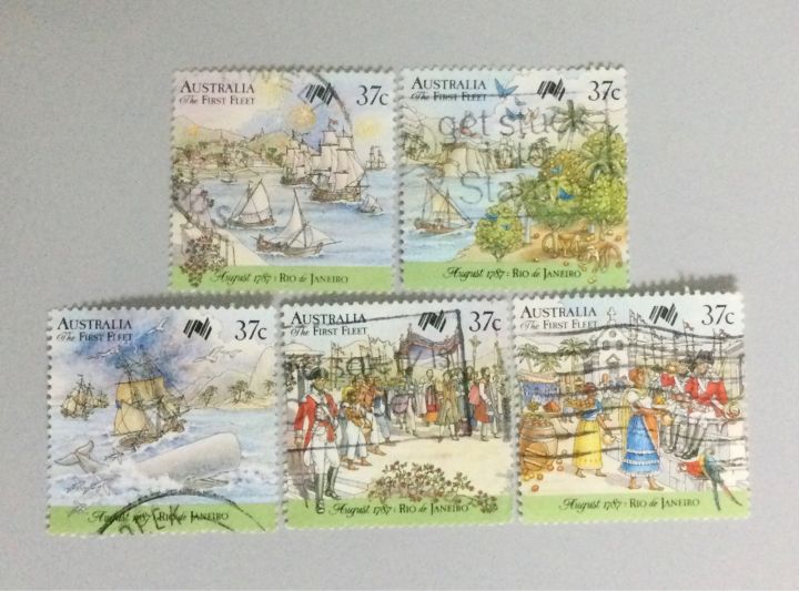 1987 Australia Used Stamps Complete Set | Lazada