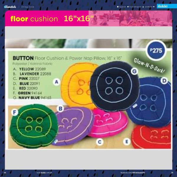 DAKKI Round Floor Seat Cushion | Lazada PH