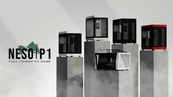 Gamdias NESO P1 Series Dual-Chamber Full-Tower ATX PC Case - Black ...