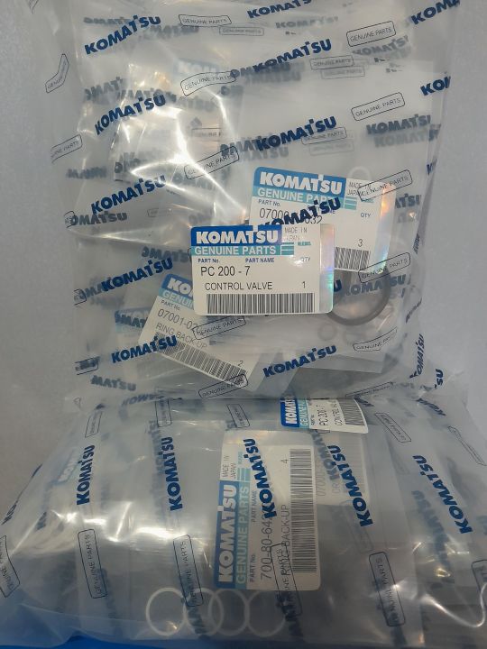 SEAL KIT CONTROL VALVE PC200-7 KOMATSU | Lazada Indonesia