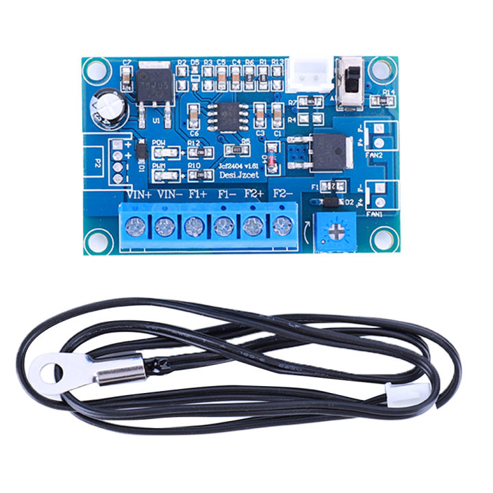 Efficient PWM Thermostat Fan Controller for 12V 24V Fans with Multi ...