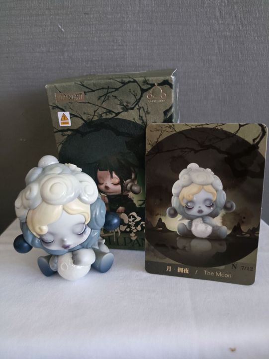 popmart skullpanda / the moon แกะตัวแล้ว กล่องสภาพดี | Lazada.co.th