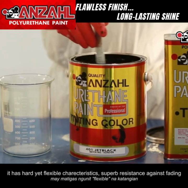 EMJ Anzahl Regular Color Urethane Paint – Available in 1/4, 1/2 & 1 ...