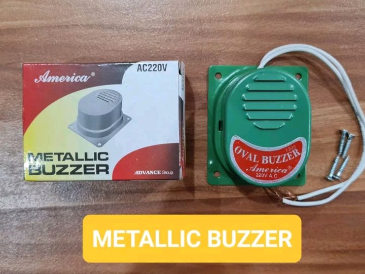 Oval Metallic Buzzer 220v | Lazada PH