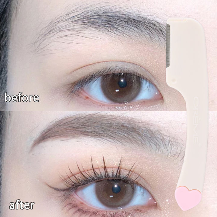 Peralatan Rias เครื่องโกนหนวดคิ้วขูดกำจัดขนร่างกายบนใบหน้ามีดที่โกนหนวดไฟฟ้าใบมีดคิ้วรูปทรง ...