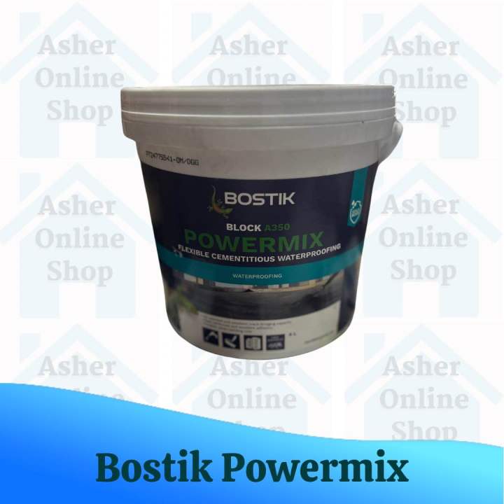 Bostik Powermix Flexible Cementitious Waterproofing 4L | Lazada PH