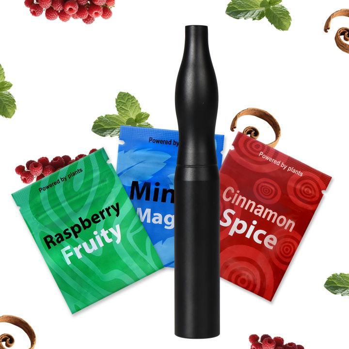 Metal Quit Smoking Stick with Nicotine-Free Air Inhaler Cores Chemical ...