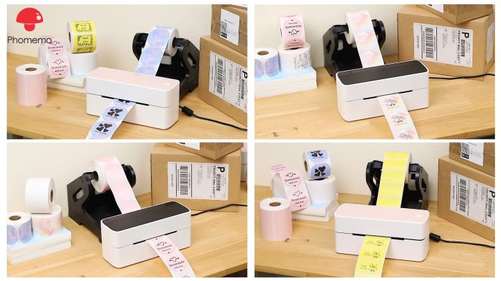 Phomemo Thermal Label Stickers Roll For PM-241BT/D520/246S Thermal ...