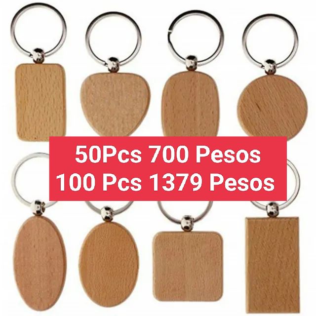 Wholesale Wooden Plain Keychain 50 pcs 100 pcs | Lazada