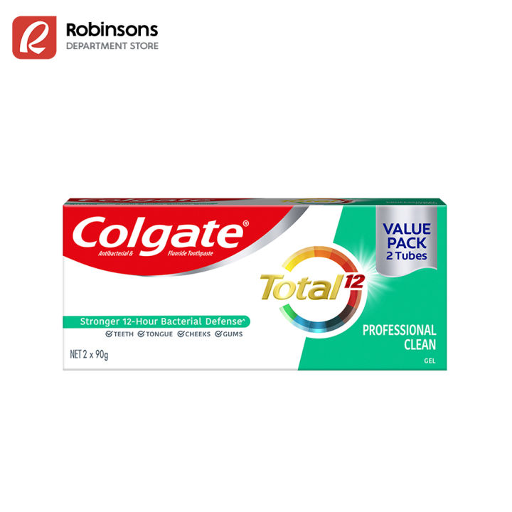 Colgate Total Professional Clean Toothpaste 90g Twin Pack | Lazada PH