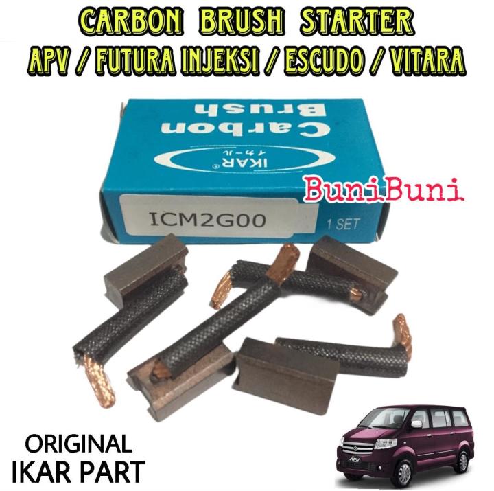 CARBON BRUSH STARTER FUTURA INJEKSI (ICM 2G00)- Kul Cool Arang Dinamo ...