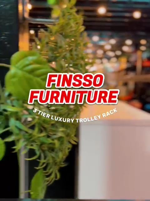 FINSSO Eco Multifunction 3/4/5 Tier Trolley Storage Racks / Kitchen ...