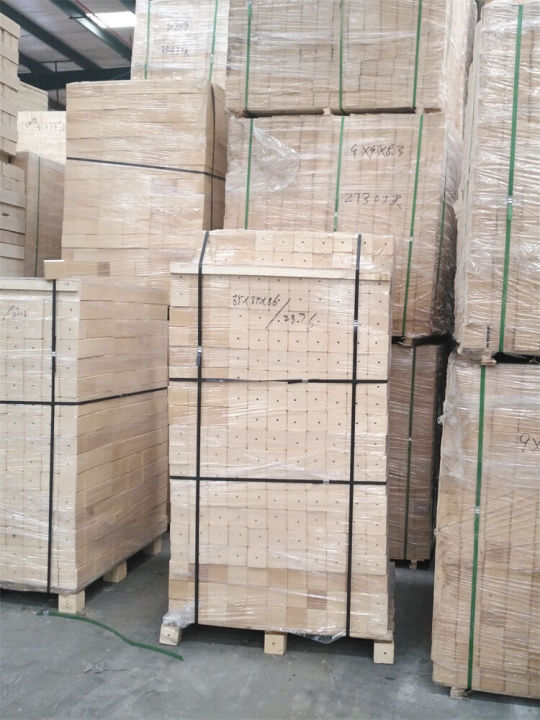 Multi-Layer Solid Wood Pallet Footing Blocks Shavings Fumigation-Free ...