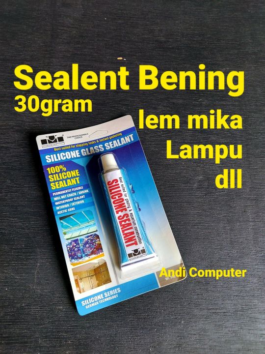 Silen Sealent Lem Aquarium Mika Lampu Bening | Lazada Indonesia