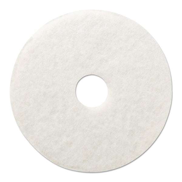 SET OF 5 PIECES PER PIECE White Floor Polisher Pad Polishing Pad 16 ...