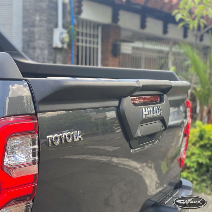 Shark tailgate spoiler for Toyota Hilux conquest 2021 | Lazada PH