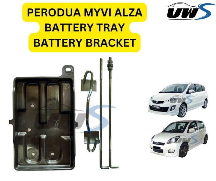 PERODUA MYVI ALZA BATTERY TRAY BATTERY BRACKET | Lazada