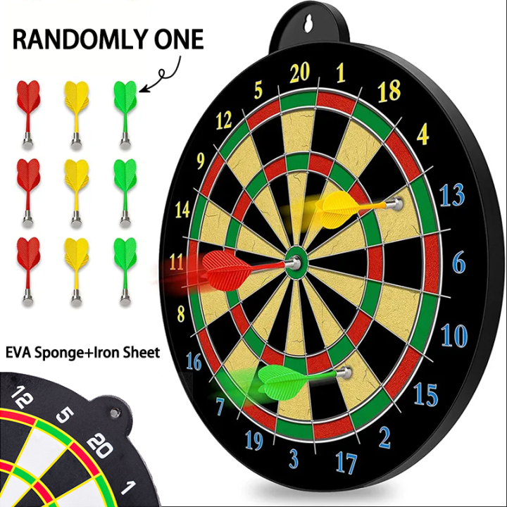 Children's Magnetic Dart Set Magnet Target Toy Parent-child Dart Board ...