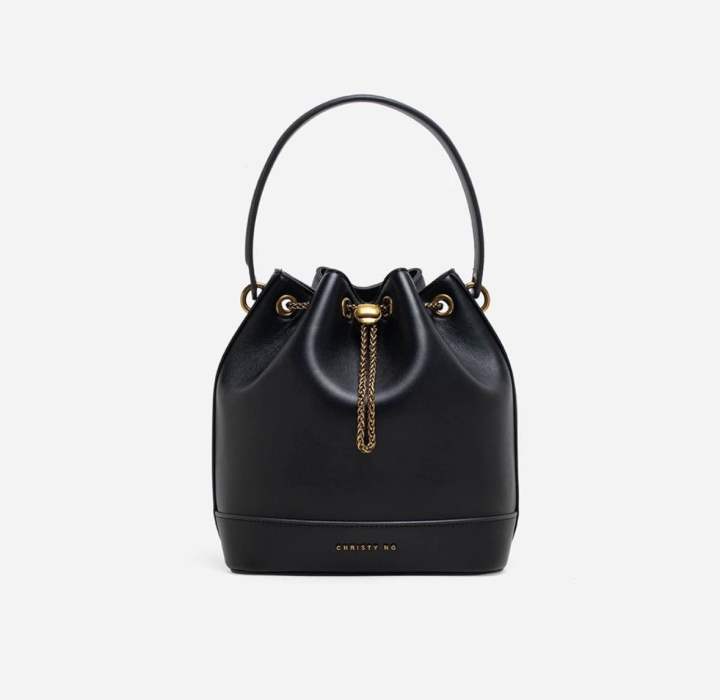 Christy Ng Maria Bucket Bag - Black | Lazada