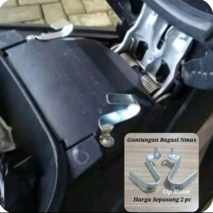Gantungan Helm Nmax motor matic universal Bawah Jok Gantungan Supra ...