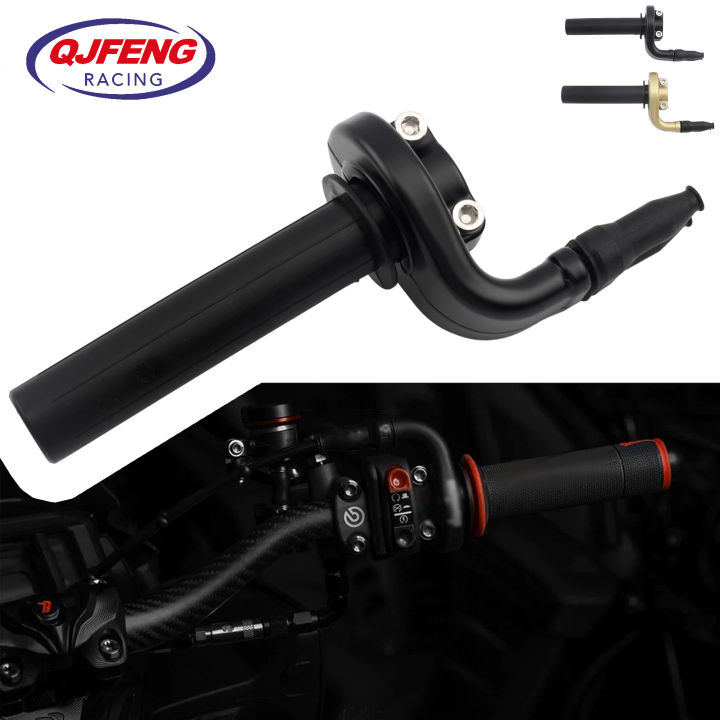 Motorcycle Throttle Accelerator Quick Turn Handle Grips Throttle Cable ...