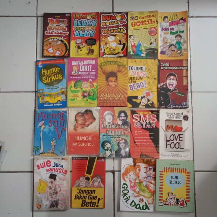 Buku HUMOR Original Bekas Baca Deskripsi | Lazada Indonesia