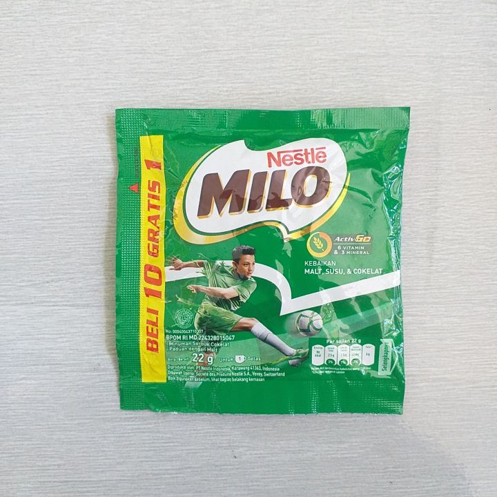 1 RENCENG Milo Aktiv Go 10 pcs | Lazada Indonesia