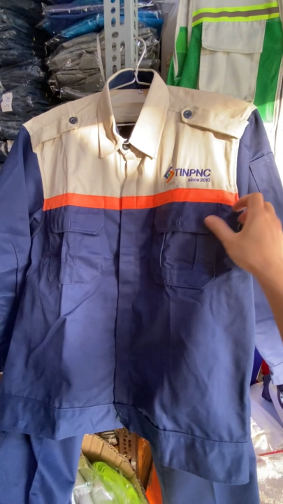 Quần áo đồng phục nhân viên kỹ thuật TINPNC tiêu chuẩn FPT | Lazada.vn
