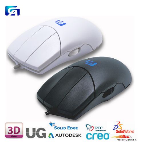 Mouse 3 ปุ่ม 2in 1 สามปุ่มมีลูกกลิ้ง ของเเท้มีประกัน usb side wheel ...