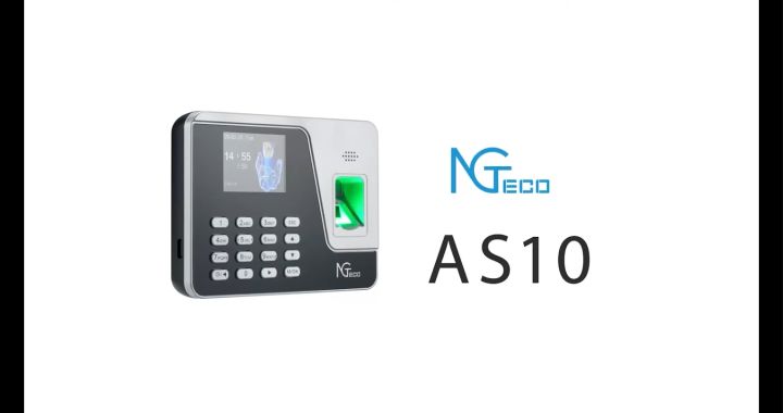 NGTeco Fingerprint Attendance Time Machine Biometrics Bundy Clock Time ...