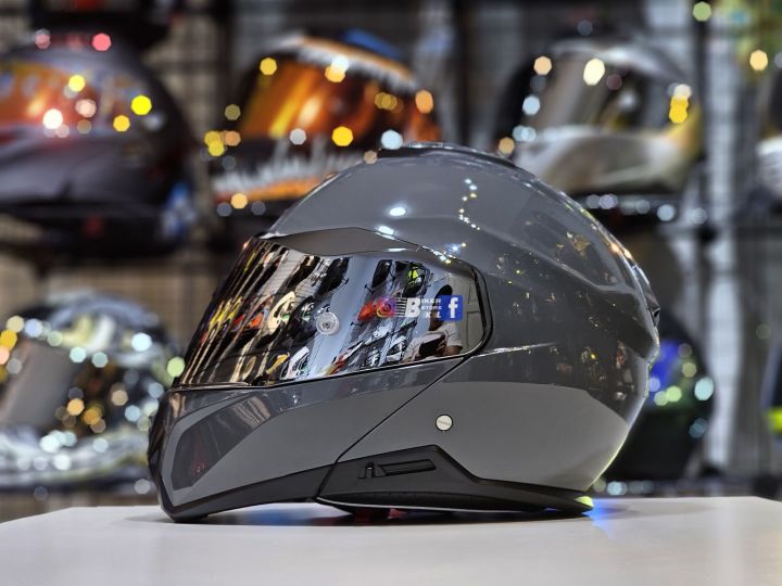 Original GSB S-362 Cement Grey Modular/Flip Up Helmet | Lazada