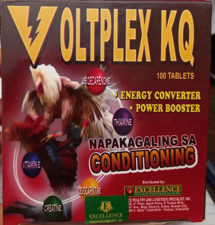 VOLTPLEX KQ CONDITIONING TABLETS(100TABLETS/BOX) | Lazada PH
