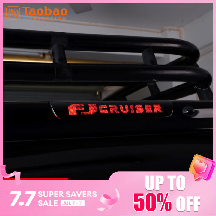 For 06-20 Toyota FJ Kuruze Lampshade Modified High Brake Light Sticker ...