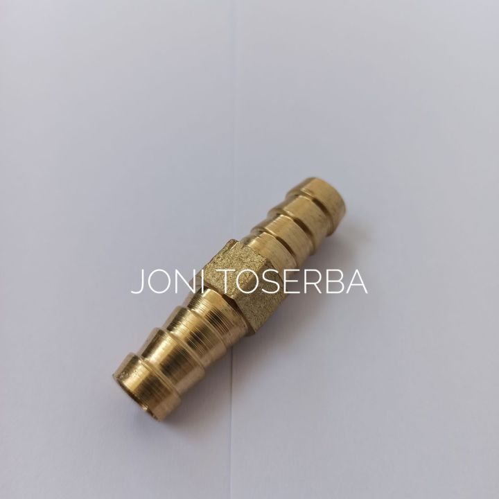 Nepel Sambungan I Selang Kompor Gas LPG Alat Menyambung 2 Selang LPG ...