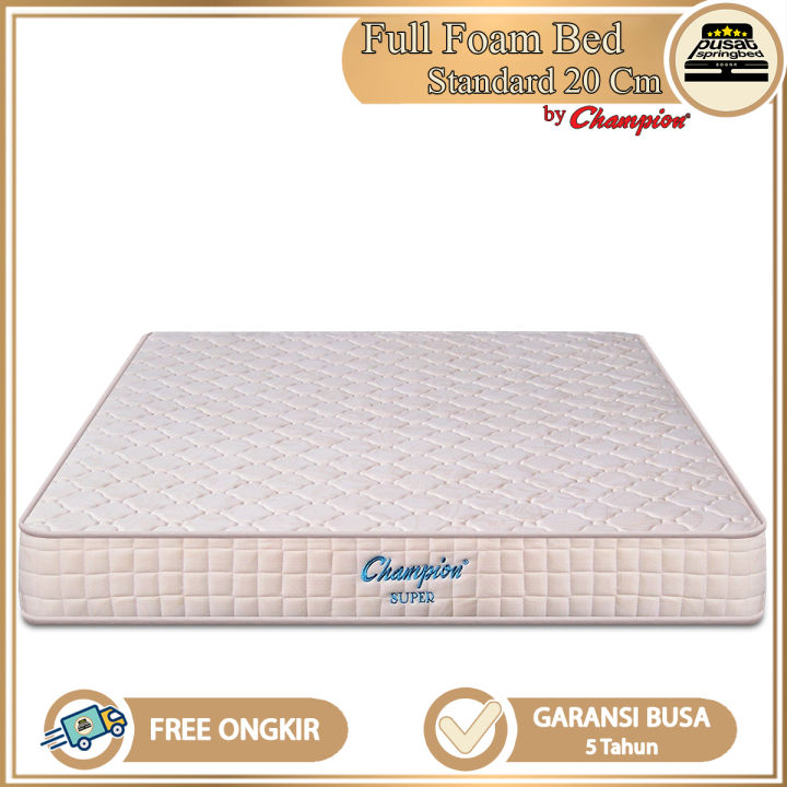 Kasur Full Busa (Kasur Only) - Champion Springbed Full Foam Super ...
