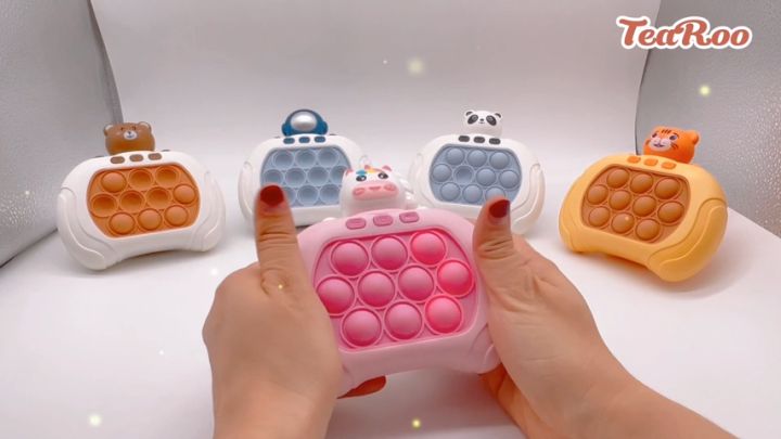 Niko Pop It Game Machine Unicorn Quick Push Game Fast Push Pop It Toys ...