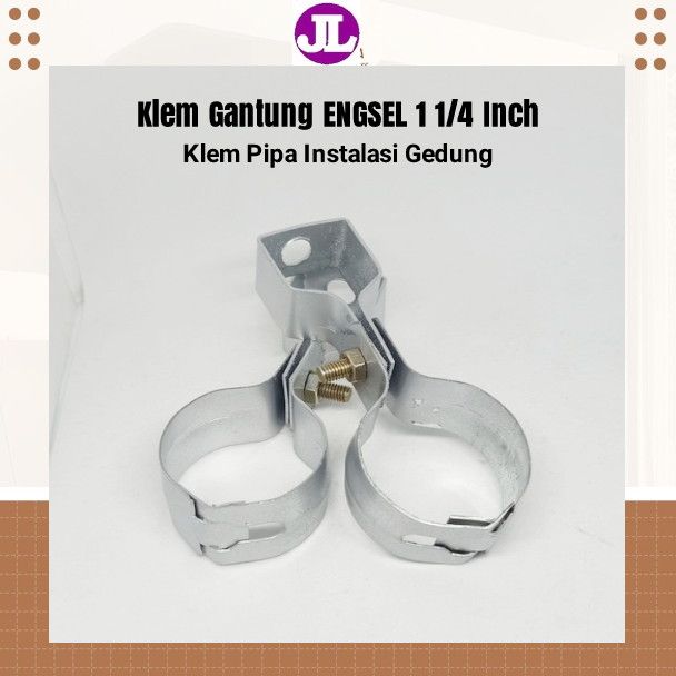 Klem Gantung Engsel Pipa 11/4 Inch Instalasi Pipa Gedung Hanger Clamp ...
