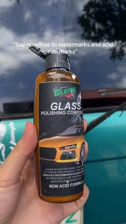 Glean Glass Polishing Compound – Ultimate Glass Restoration for Water ...