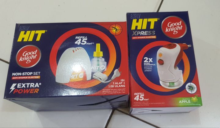 HIT electrik good knight set nonstop dan xpress | Lazada Indonesia