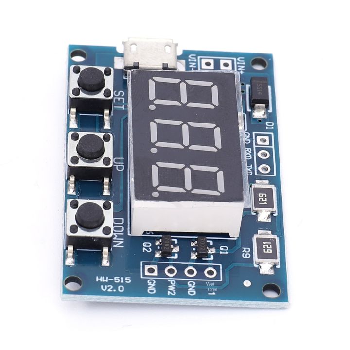 2 Channel Square Wave Rectangular Wave Signal Generator Digital Adjustable Duty Ratio PWM Pulse ...