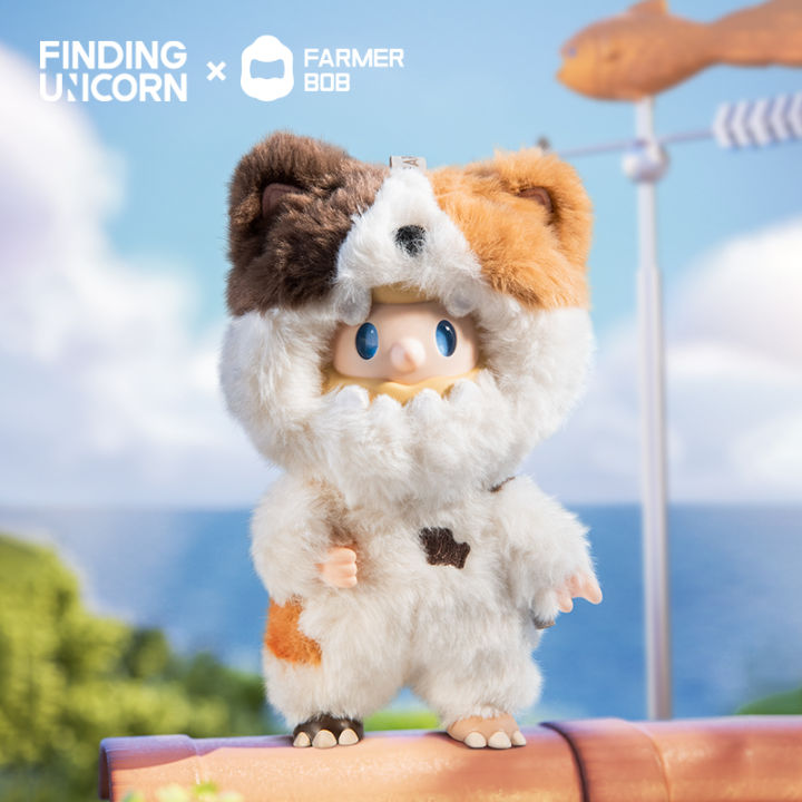 【PRE-SALE ORDER】Finding Unicorn FARMER BOB ANI-MONSTER Plush Blind Box ...