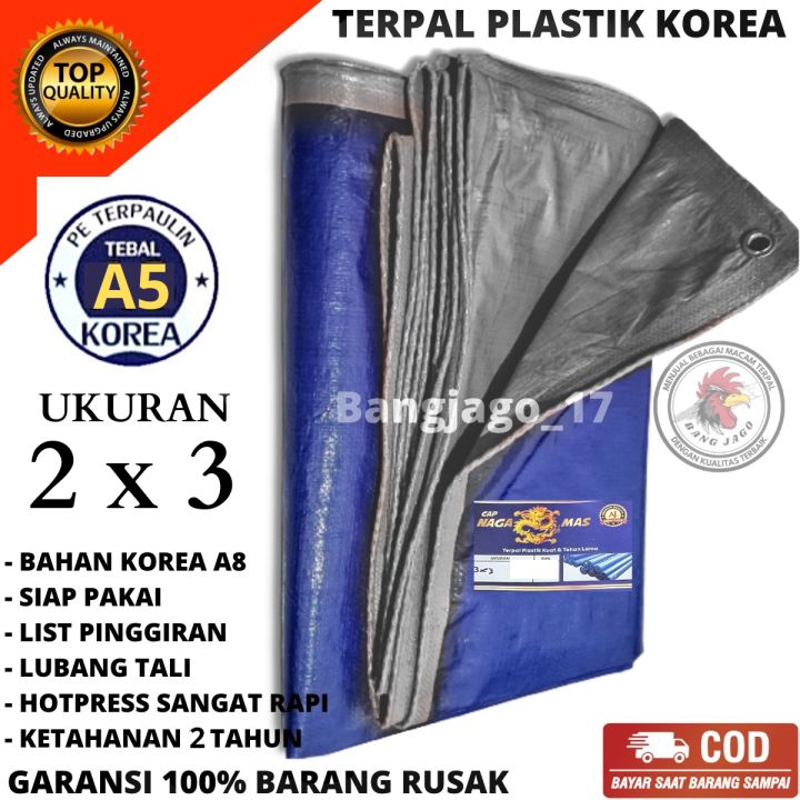 TERPAL A5 UKURAN 2x3 meter TERPAL PLASTIK TERPAL TENDA TERPAL TRUCK ...