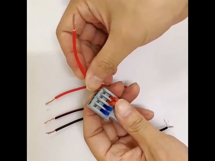 Quick Wire Connector 32A Wire Splitter Universal Wiring Terminal Block ...